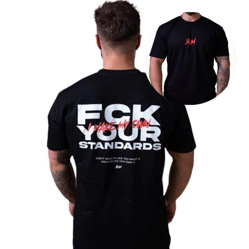 Cbum T-Shirts – FCK Your Standards T-shirt – Cbum Shop